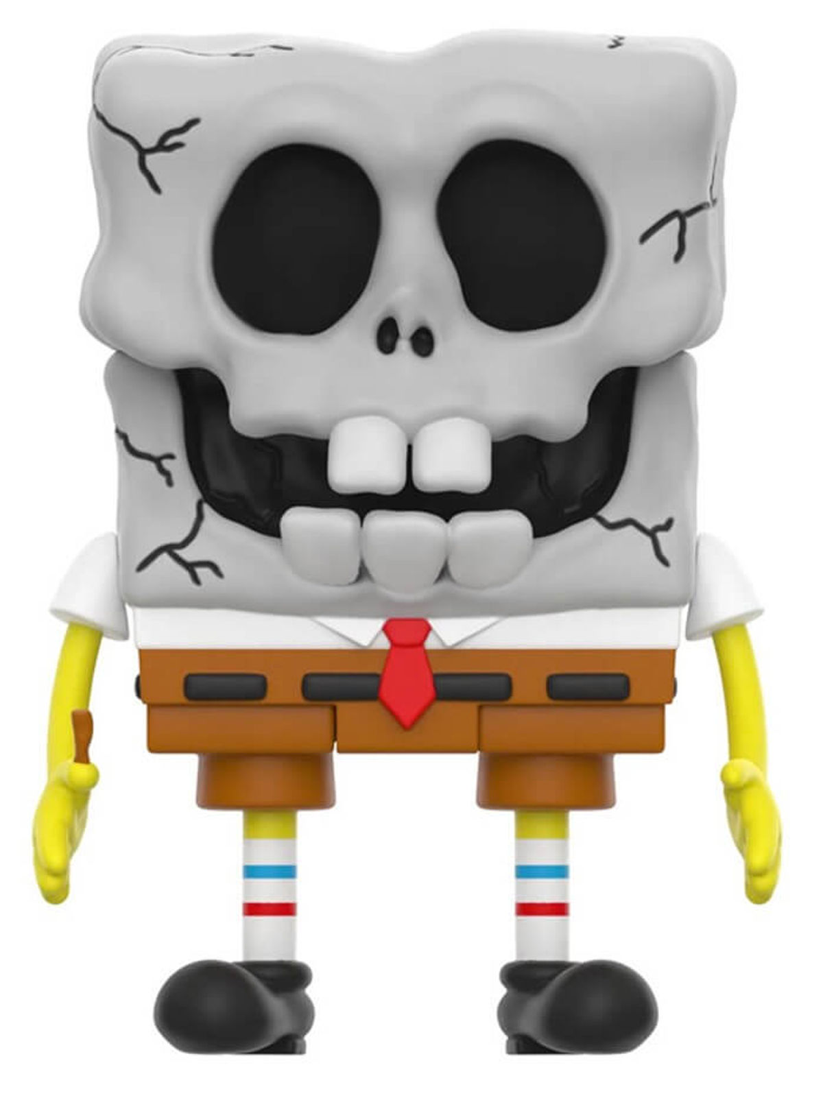 Spongebob Skullpants Grey Skull created by Nickelodeon, Super7