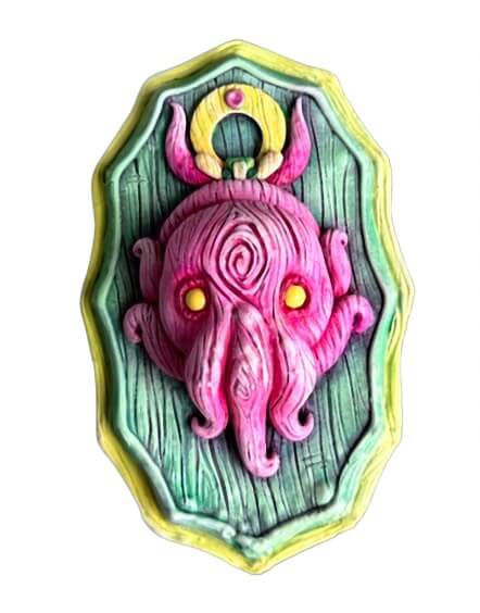Squid God Plaque - Buttermint Pastels created by The Pickled Pumpkin ...