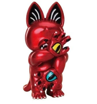 Standing Red Onigiri - (Gashapon) created by Grape Brain