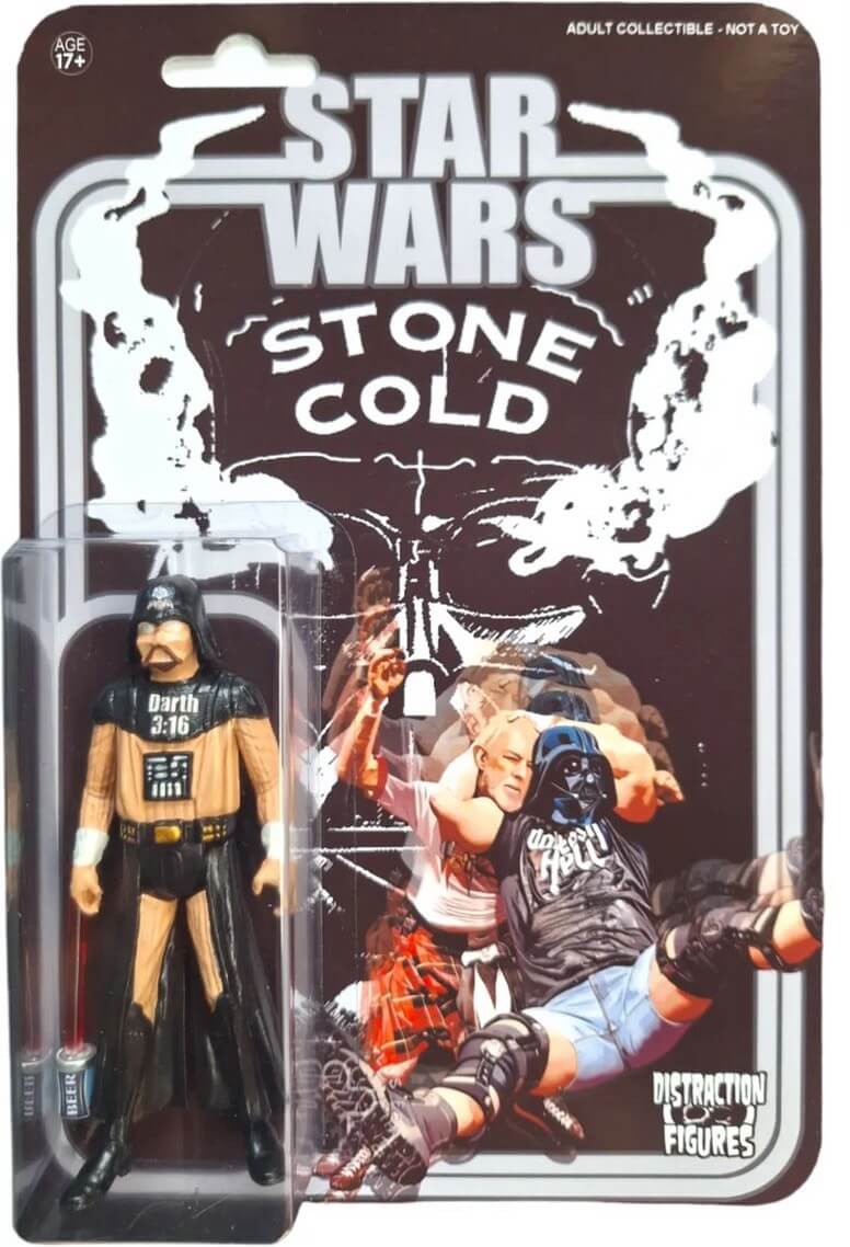 Stone Cold Star Wars created by Distraction Figures (Luke Leblanc)