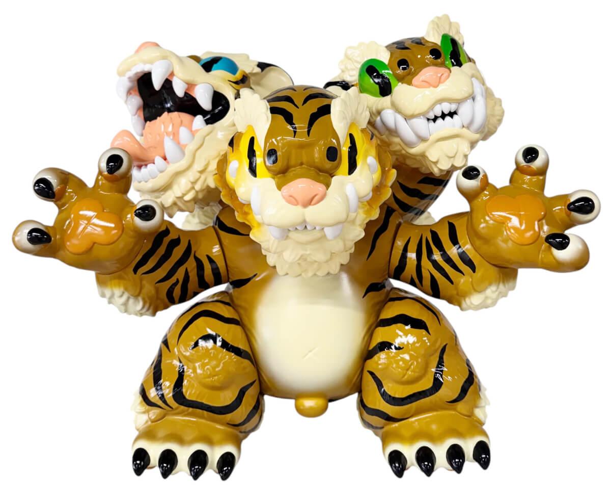 Three Headed Fierce Tiger Koshow created by Grape Brain