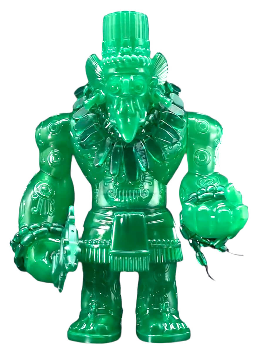 Tlalocantecuhtli Translucent Jade Green created by Xavi DMT