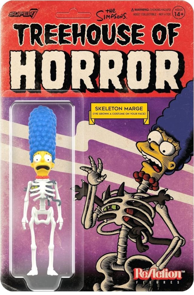 Treehouse Of Horror - Skeleton Marge created by Super7