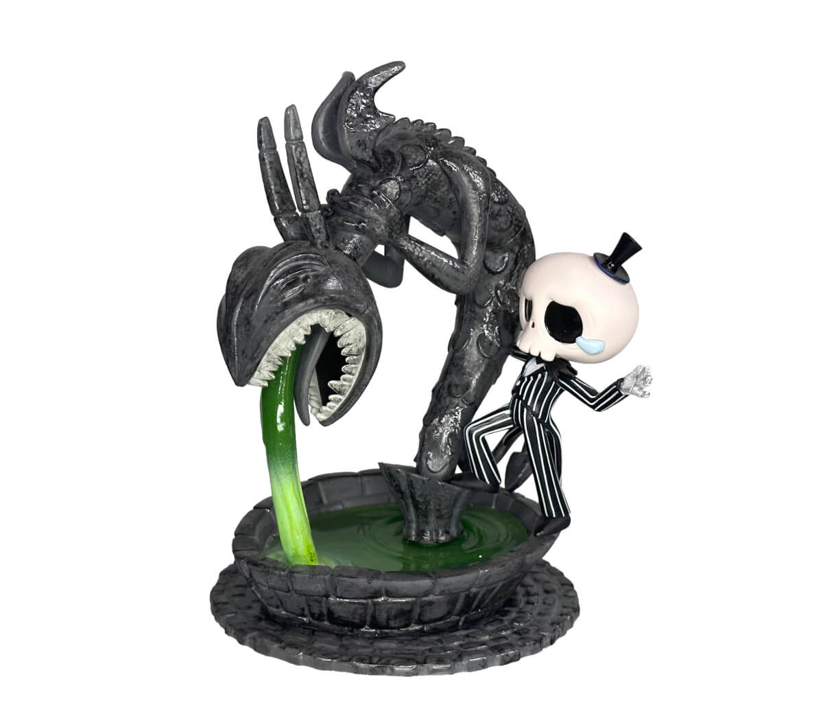 Tycoco Jack Skellington at Fountain created by Teeewizzle (Thad Wilkes)