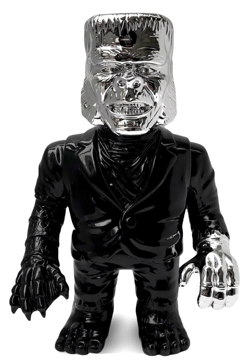 Black / Silver Sketch Monster created by Bounty Hunter [BxH]