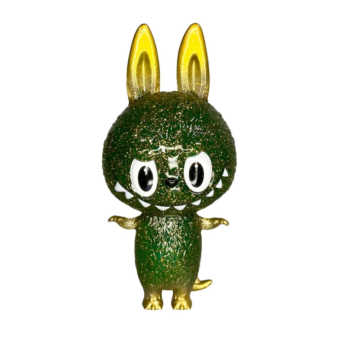 Labubu Clear glitter gold/green fill created by Teeewizzle (Thad Wilkes)
