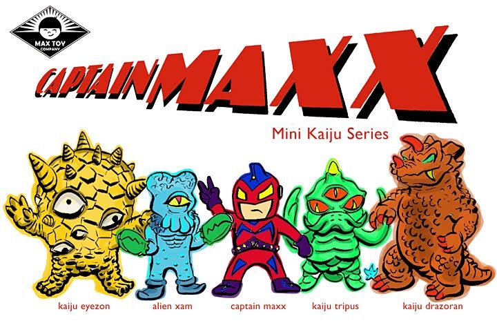 Captain Maxx : Mini Kaiju Series · Series