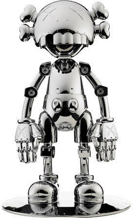 No Future Companion - Silver created by Kaws (Brian Donnelly), Hajime ...