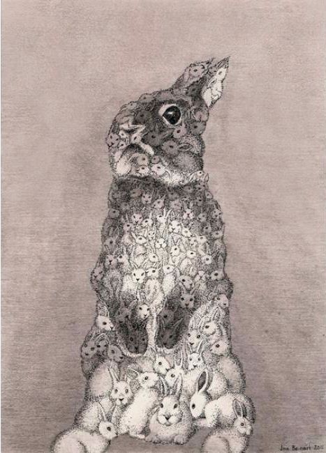 Where Do All The Bunnies Go? created by Jon Beinart