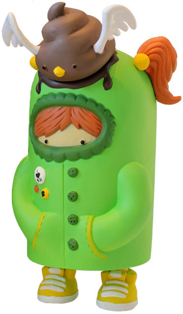Shirley Creamhorn & Shithawk - Green created by Jam Factory (Gavin Strange)