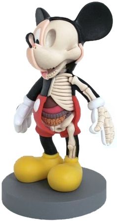 Mickey Mouse - Dissected created by Jason Freeny
