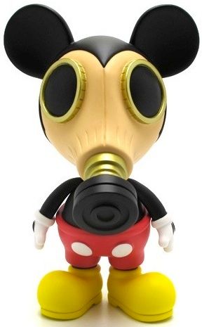 Mousemask Murphy - Gold created by Ron English