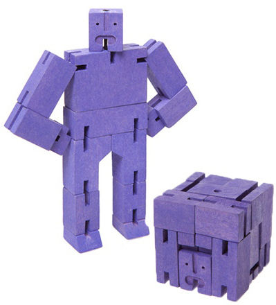 Micro Cubebot - Purple created by David Weeks