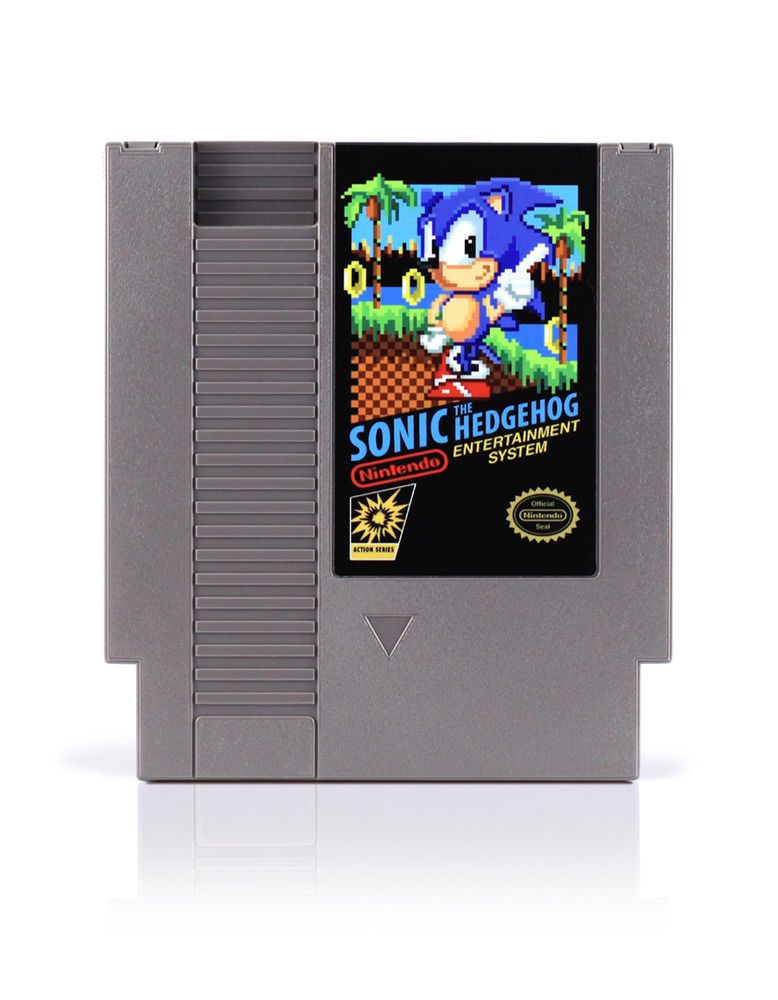 Sonic The Hedgehog created by Pauline Acalin