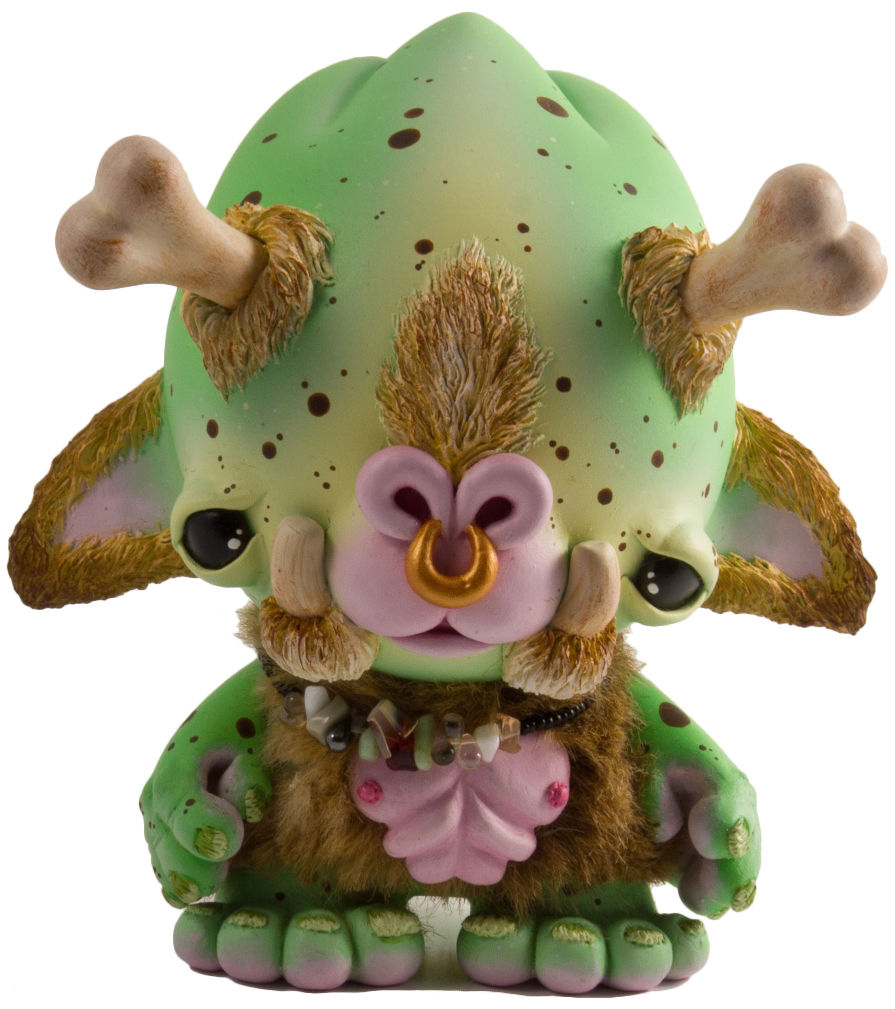 Ossa the Bone Troll created by Haus of Boz (Laura Copeland)
