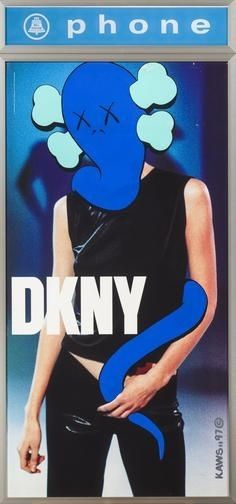 Untitled (DKNY) (1997) created by Kaws (Brian Donnelly)