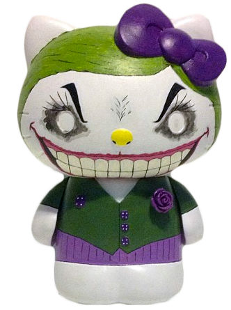 Joker Hello Kitty created by Obscure (Matt Perez)