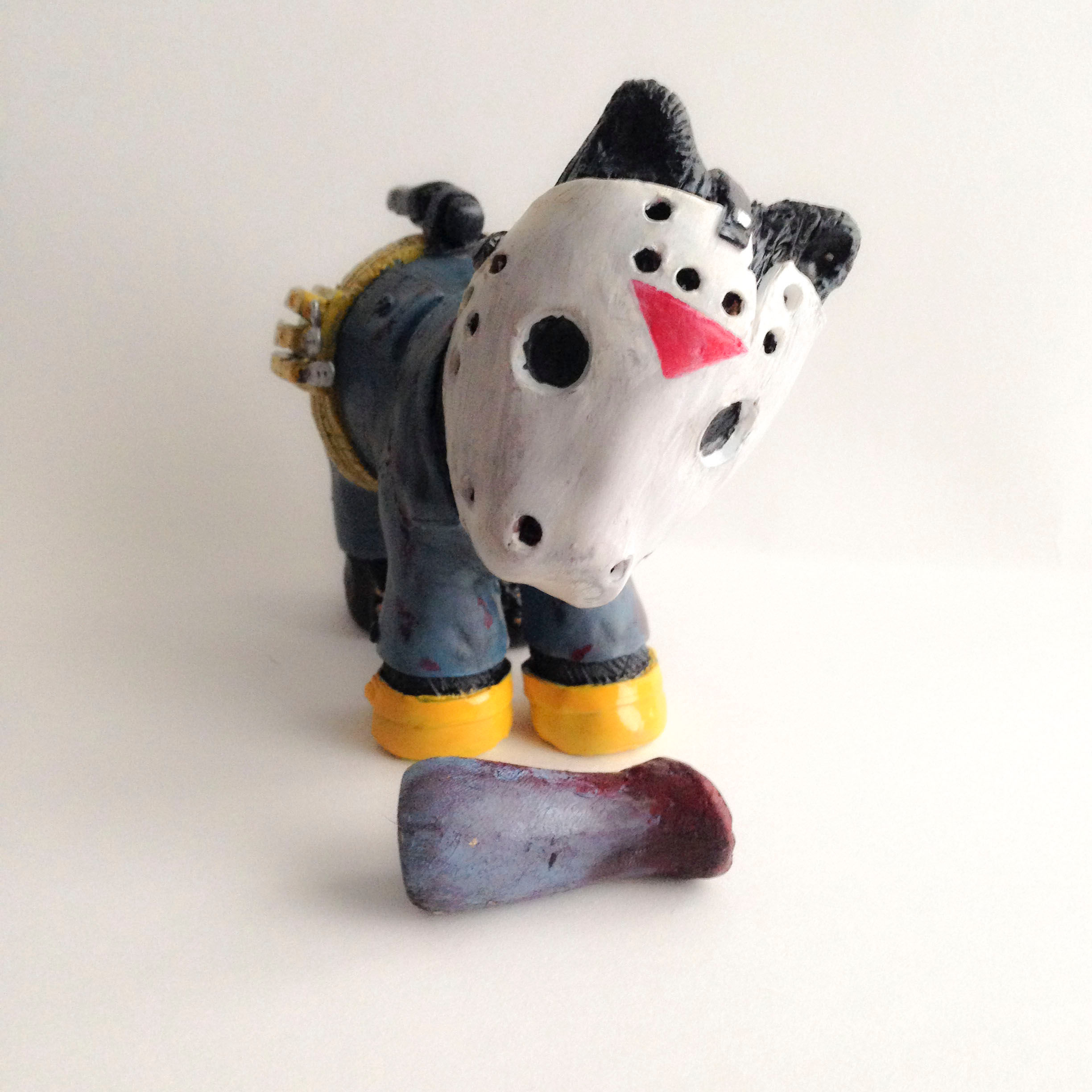 My Little Jason Voorhees Pony created by Rizzo Michelle