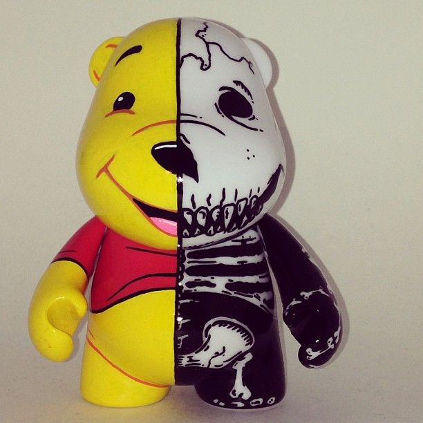 Winnie the Pooh/Skeleton created by The Other Guy