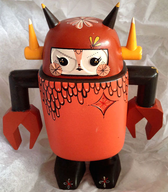 Custom Big Boss Robot Figure created by Julie West