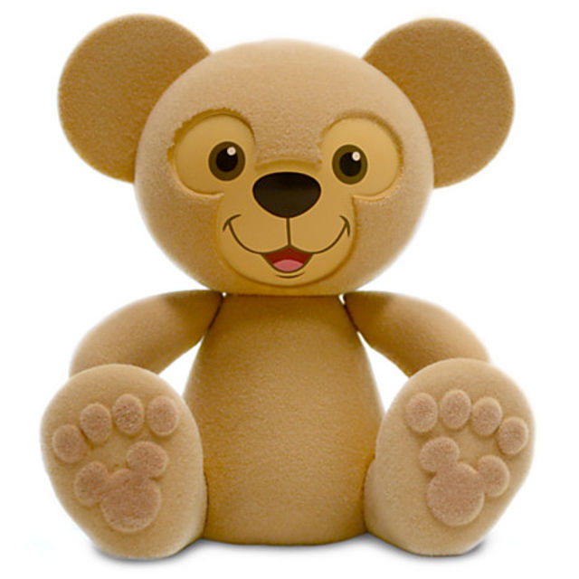 Vinylmation Duffy the Disney Bear - Flocked fur created by Monty Maldovan