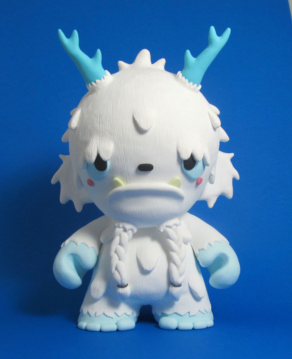 Horned Yeti created by The Bots (Jenn and Tony Bot)