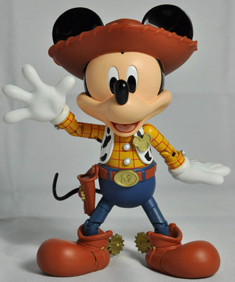 Hybrid Metal Figuration #003 Toy Story - Mickey Mouse as Woody created ...
