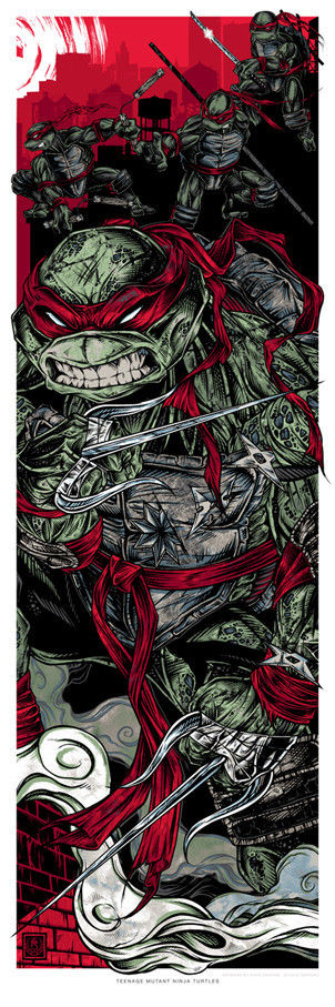 Ninja Turtles created by Rhys Cooper