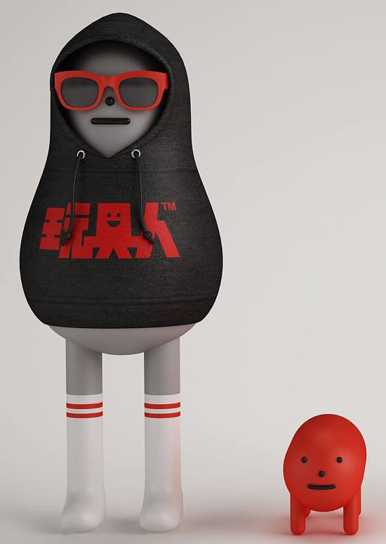 toys people third anniversary Qingsheng doll created by Sticky Monster Lab