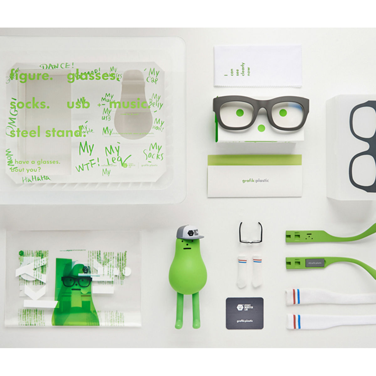 Sticky Monster Lab x Grafik Plastic created by Sticky Monster Lab ...