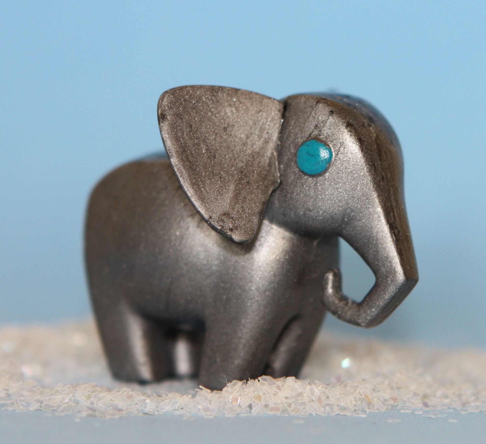 Steel Elephant created by Victoria Rose, Ann Sindenblad