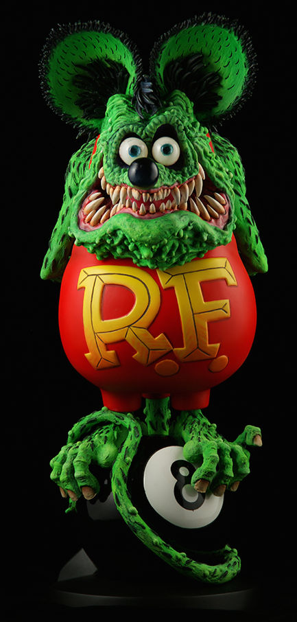 Rat Fink 8Ball created by Yoshio Sei-daka, Ed 'Big Daddy' Roth