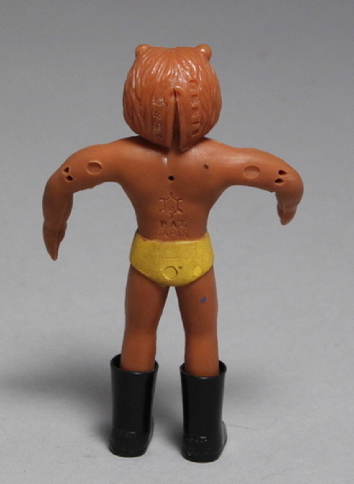 Nakajima Seisakusho Tiger Mask VS bad guy wrestler pose doll [ Lion Man ...