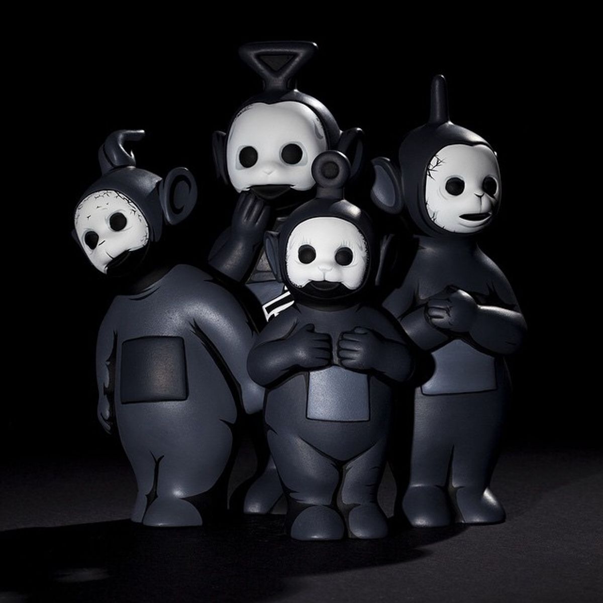 Teletubbies x Joy Division 'Atmosphere' set created by Jon-Paul Kaiser