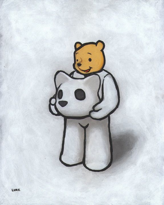 Headspace Pooh created by Luke Chueh