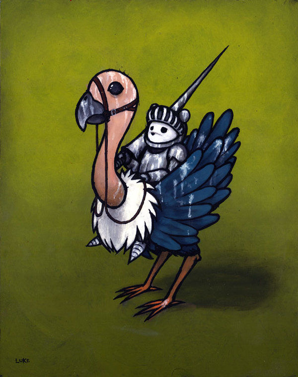 Joust Bird-Shit created by Luke Chueh