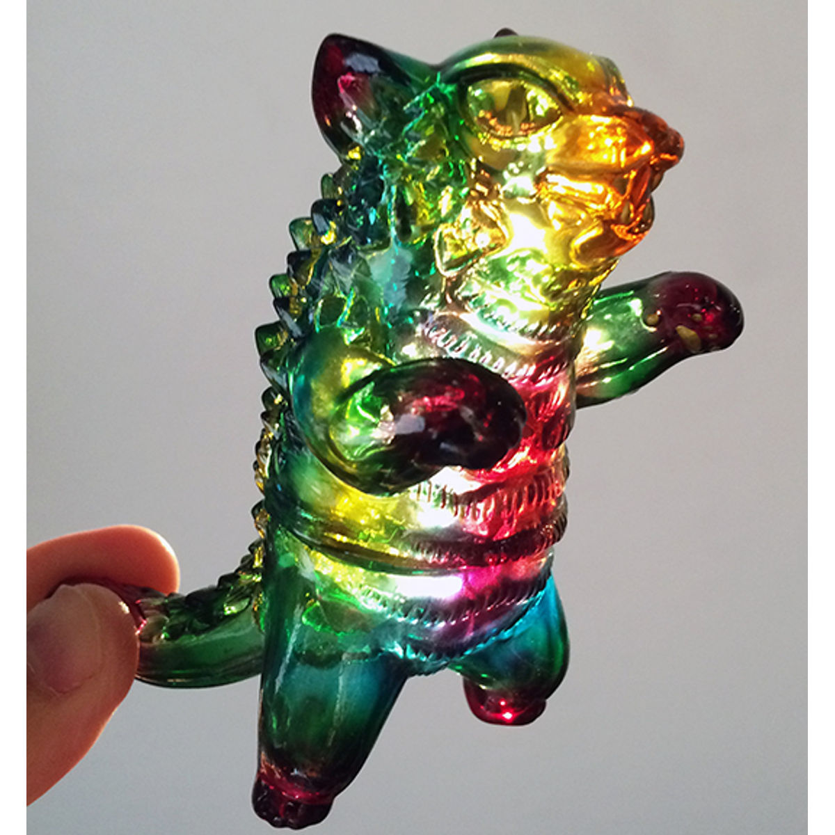 Kaiju Negora rainbow style custom created by Mark Nagata