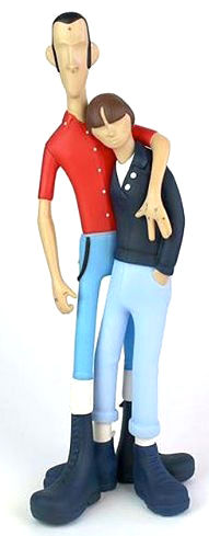 This is Lol and Woody created by Pete McKee