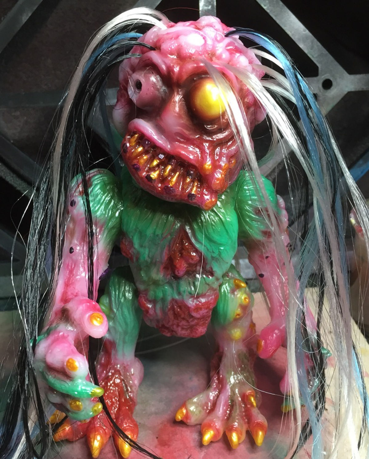 THE MOLE MAN FLESH EATER TWINS 02 created by Shigeo Endo (Bukimi Blasters)