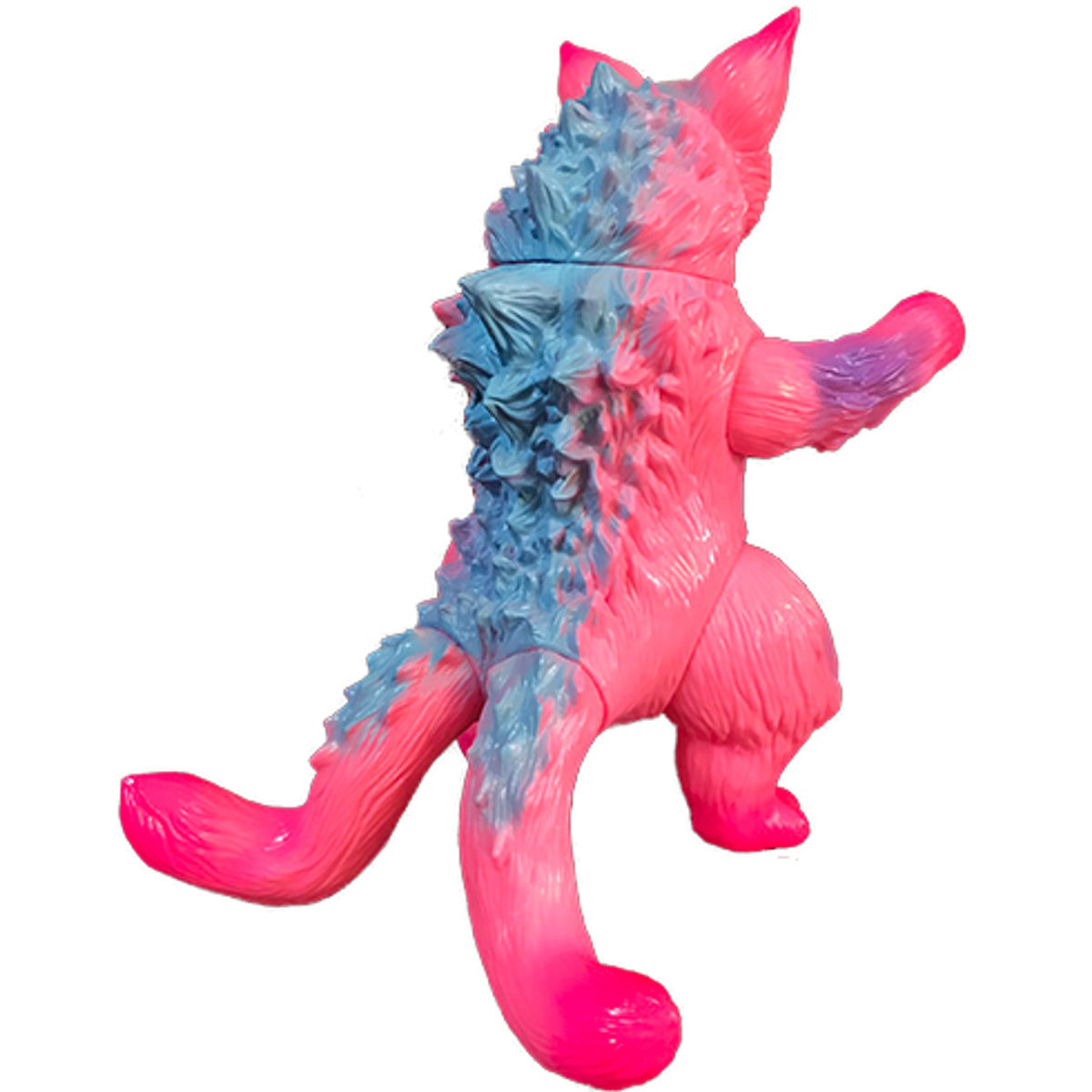 Pink Kaiju King Negora Cat created by Mark Nagata