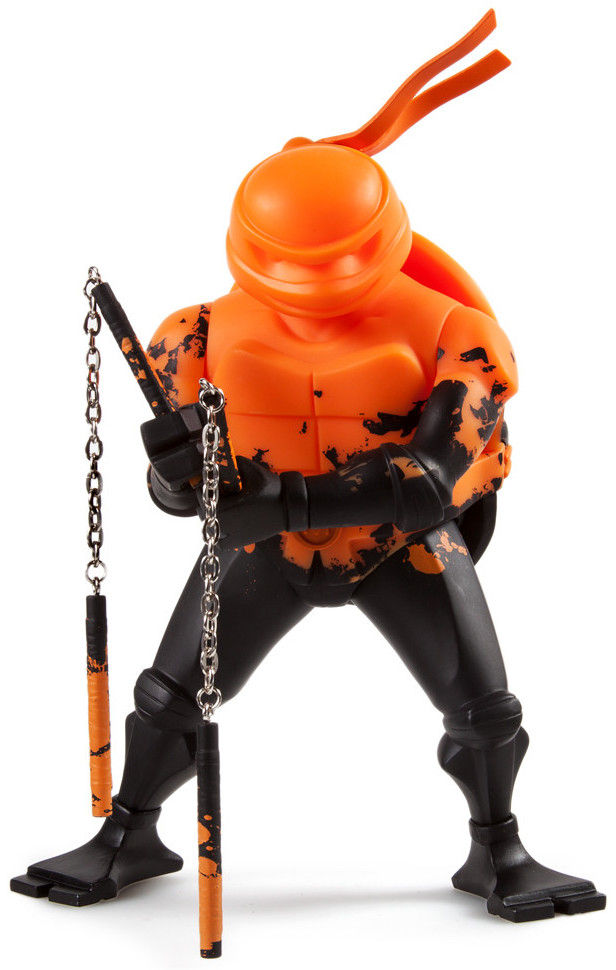 Michelangelo (Black) TMNT created by Kidrobot
