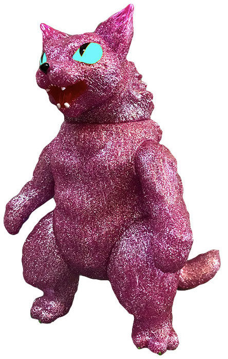 Kaiju King Negora Cat - Red Glitter created by Mark Nagata