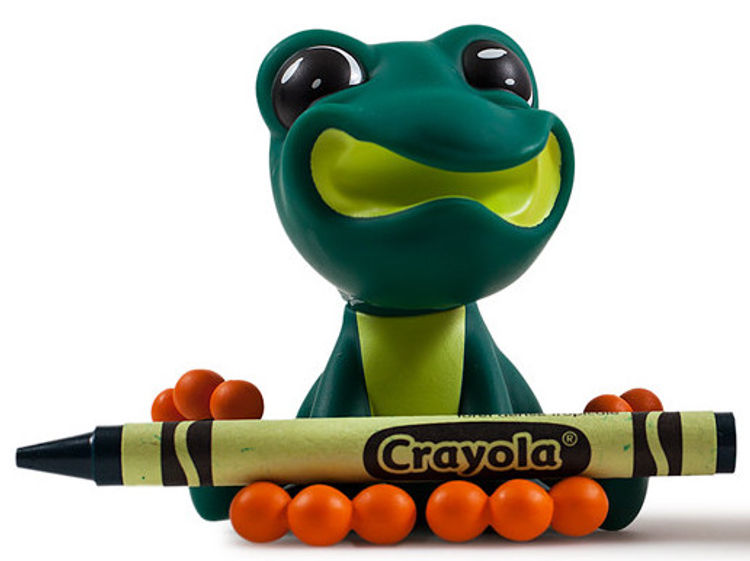 Crayola Coloring Critter - Black Bat created by Kidrobot