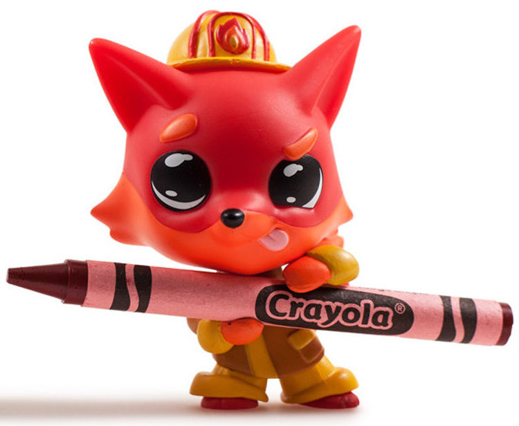 Crayola Coloring Critter - Black Bat created by Kidrobot
