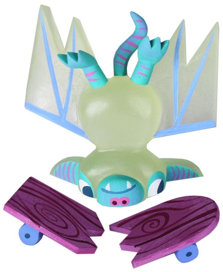 GID Crash-land Bat created by Michelle Valigura, Amanda Visell