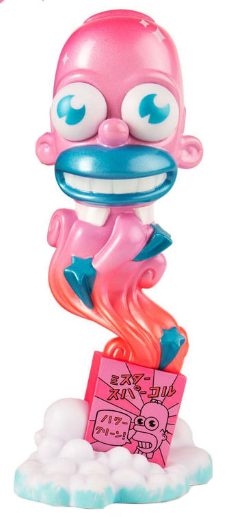 7" The Simpsons : Pink Mr. Sparkle (FPF '17) created by Matt Groening