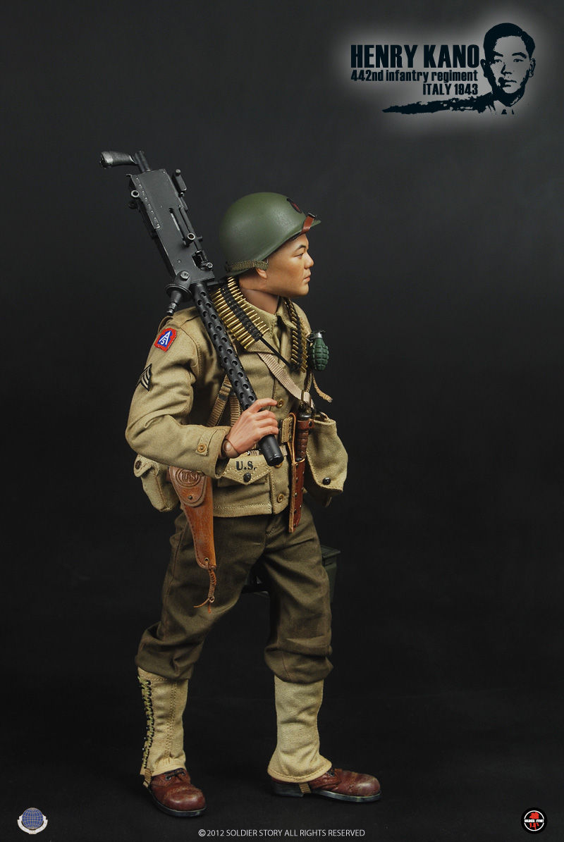 HENRY KANO - 442nd Infantry Regiment Italy 1943 - SS-059 created by ...