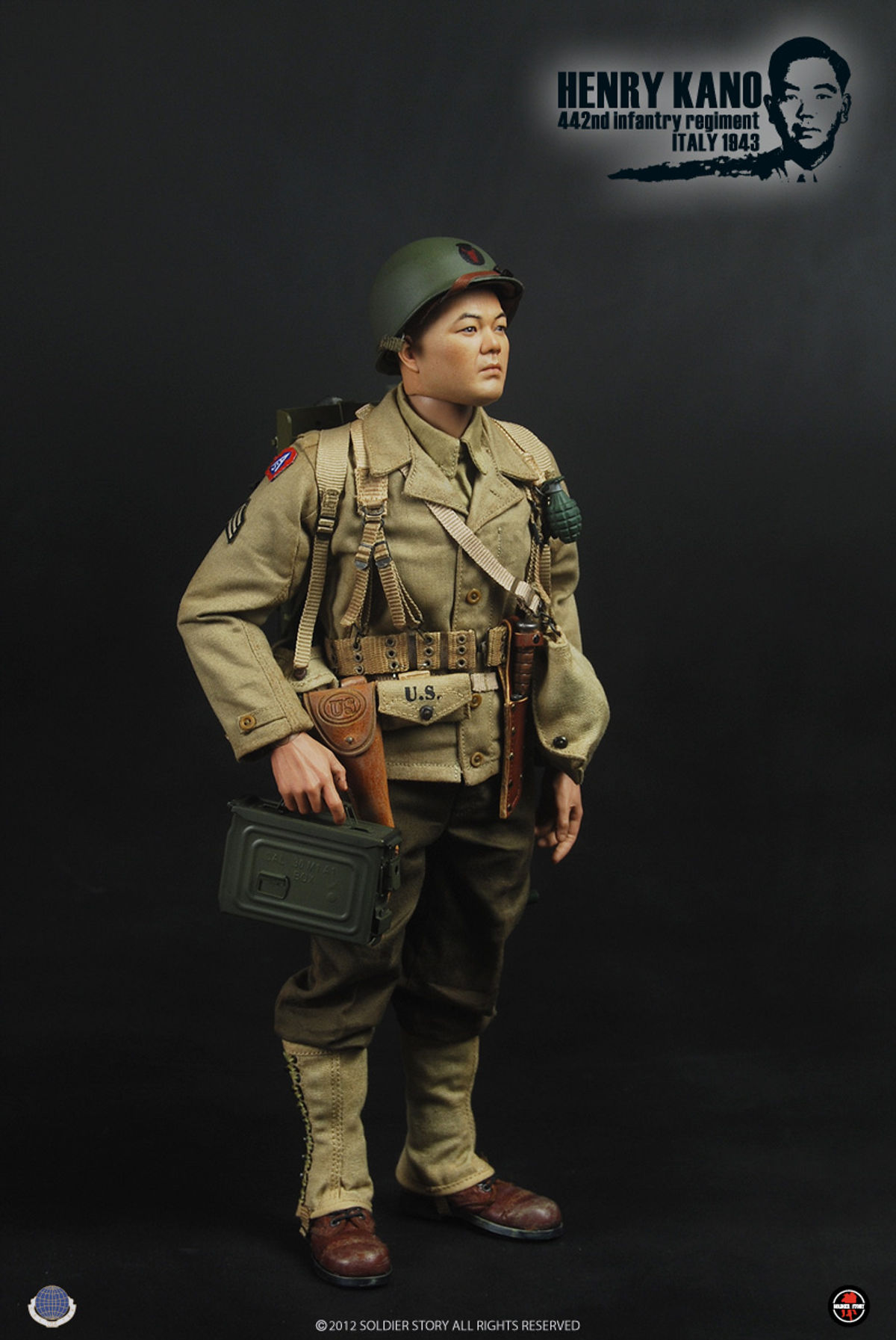 HENRY KANO - 442nd Infantry Regiment Italy 1943 - SS-059 created by ...
