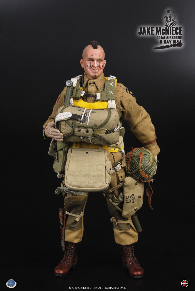 JAKE McNIECE 101st AIRBORNE D-DAY 1944 - SS-040 created by Soldier Story