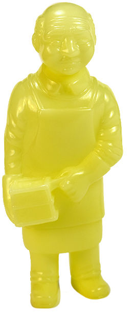 GID Sofubi-man created by Mark Nagata